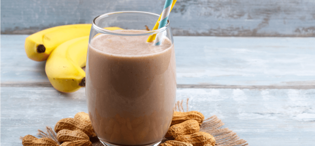 Banan Peanut butter Smoothie → Tryk Nu